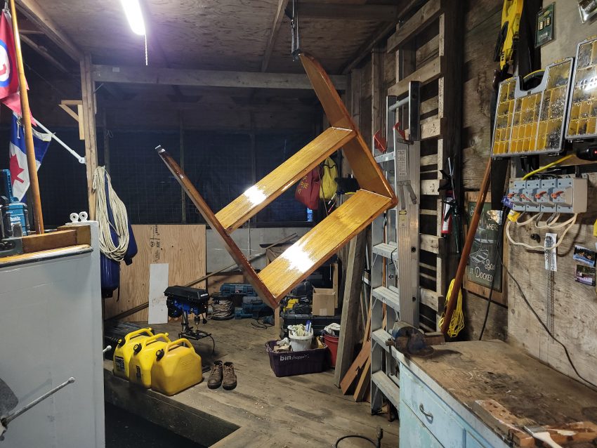 Wheel House Roof, Pike Pole, Ladder – Euphemia